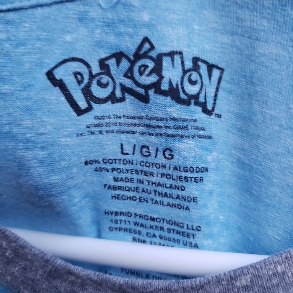 Pokemon | Shirts | Pokemon Pikachu Blue Tshirt Top | Poshmark